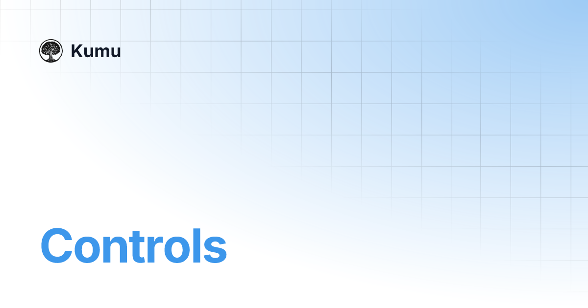 Controls | Kumu